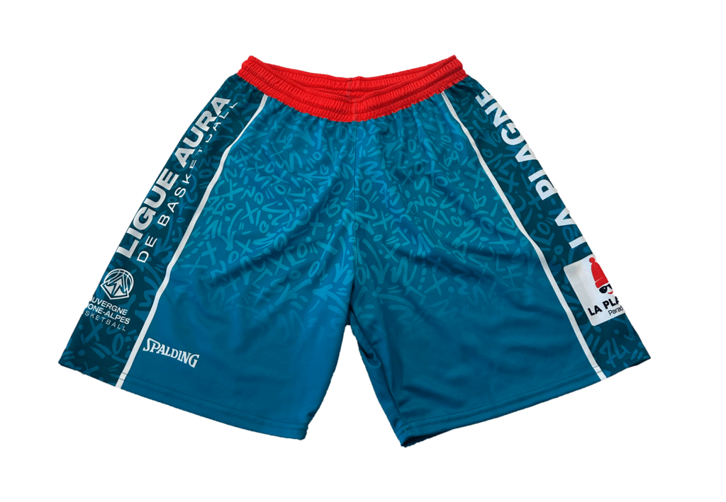 SHORT BLEU | AuRABasketBall