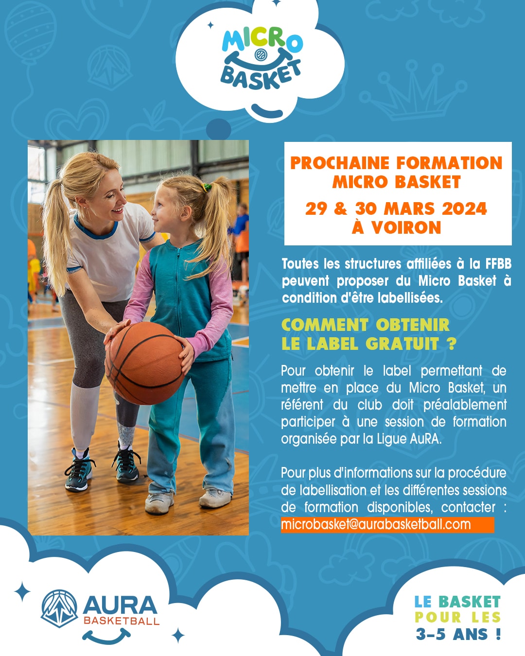 Devenez animateur de micro Basket ! | AuRABasketBall