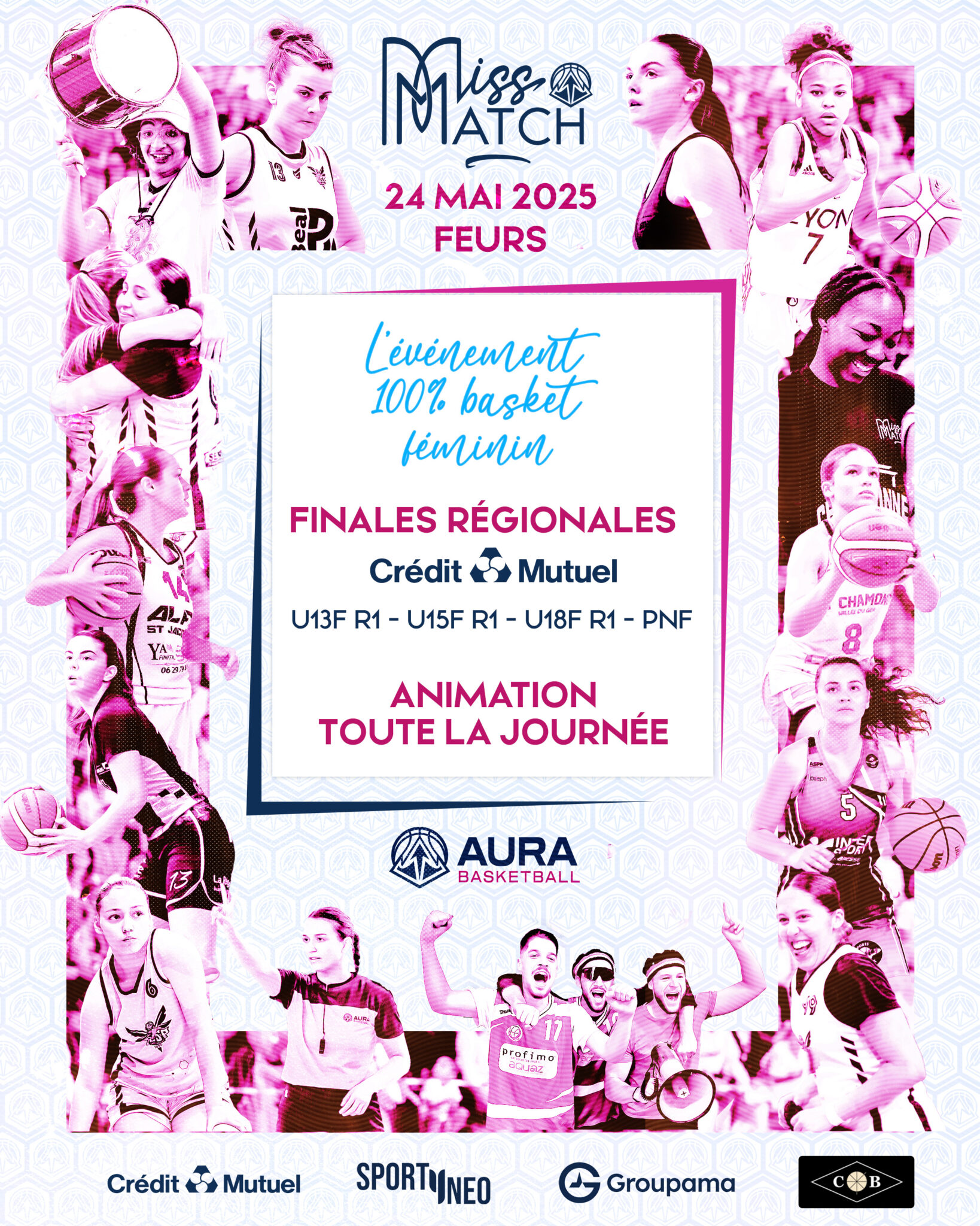 Miss Match – L’événement 100% féminin du basket régional ! | AuRABasketBall