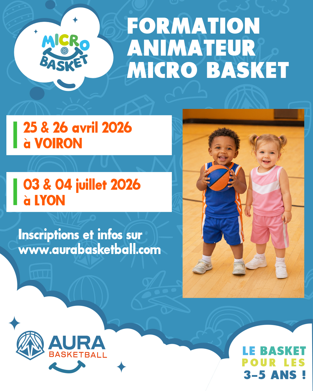 Formation animateur micro basket | AuRABasketBall